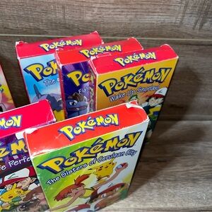 Pokemon | Media | Pokemon Vhs Tapes Lot Of Viz Video Pioneer 19971998 ...